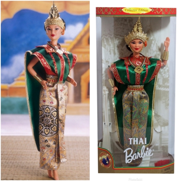 Barbie | Other | Nrfb Thai Barbie Dolls Of The World Collection Vintage ...